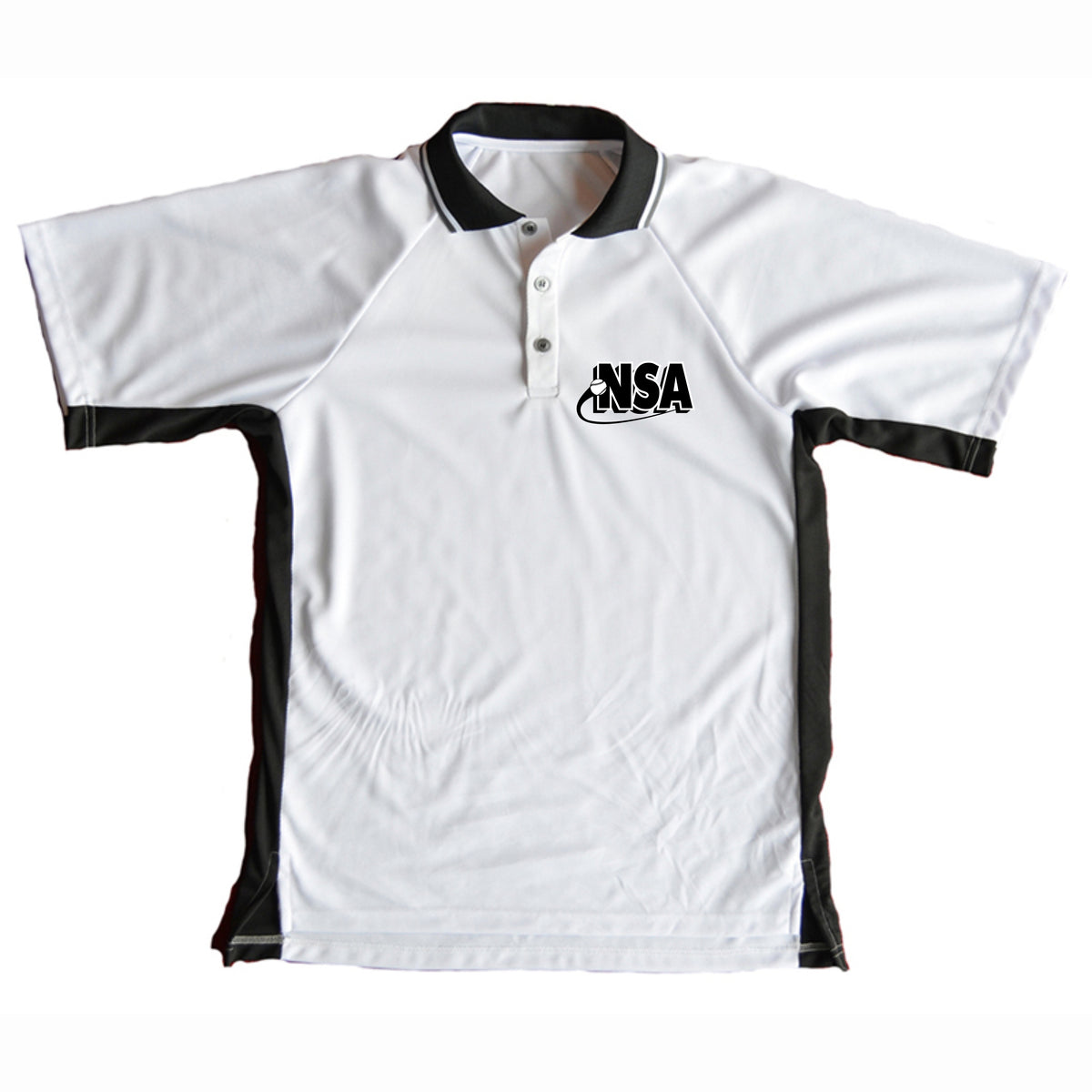 NSA White Umpire Shirt – NSA BPA Apparel